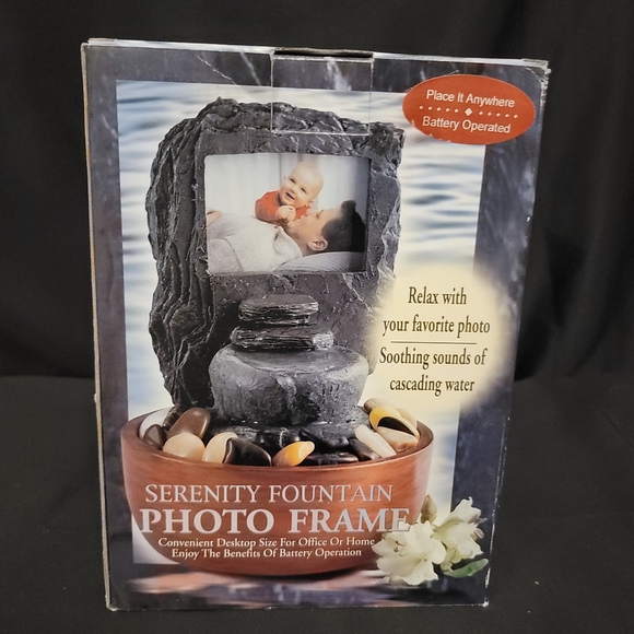 Serenity | Accents | Serenity Fountain Frame Relaxation Photo Fountain ...